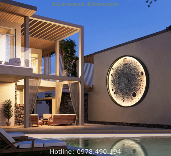 Đèn Mặt Trăng - Trang trí decor nhà hàng, quán Cafe, điểm checkin