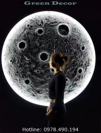 Đèn Mặt Trăng - Trang trí decor nhà hàng, quán Cafe, điểm checkin